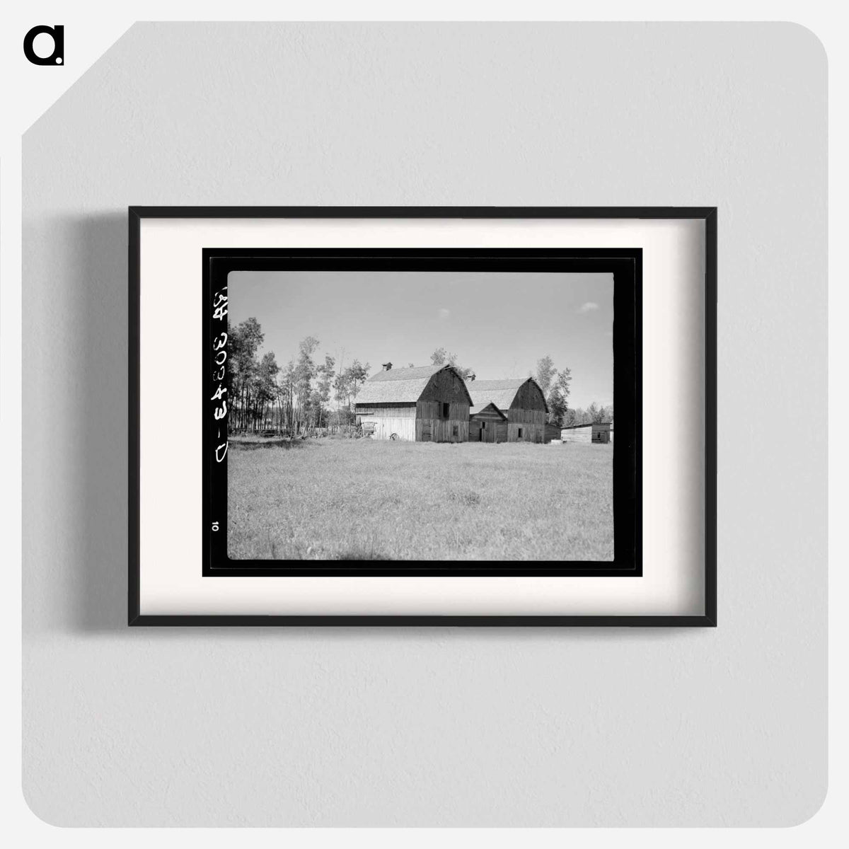 Barns on Farm, Ericsburg - ラッセル リー Poster. – artgraph.