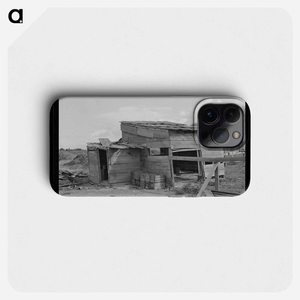 Russell Lee(ラッセル リー)のFarm Shed, Yakima County - ラッセル リー Phone Case ...