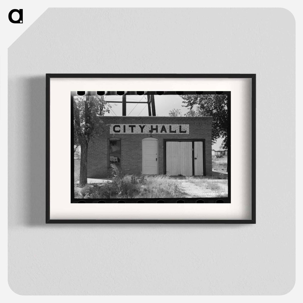 Forgan City Hall - ラッセル リー Poster. – artgraph.