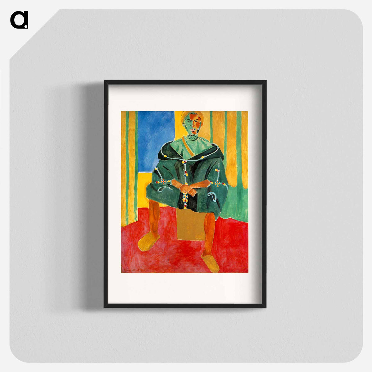 Henri Matisse(アンリ マティス)のSeated Riffian - アンリ マティス Poster. - artgraph ...