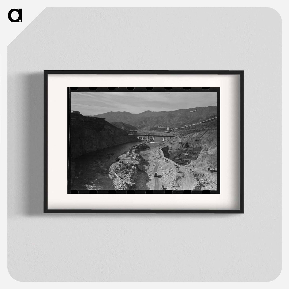 Shasta Dam Construction - ラッセル リー Poster. – artgraph.
