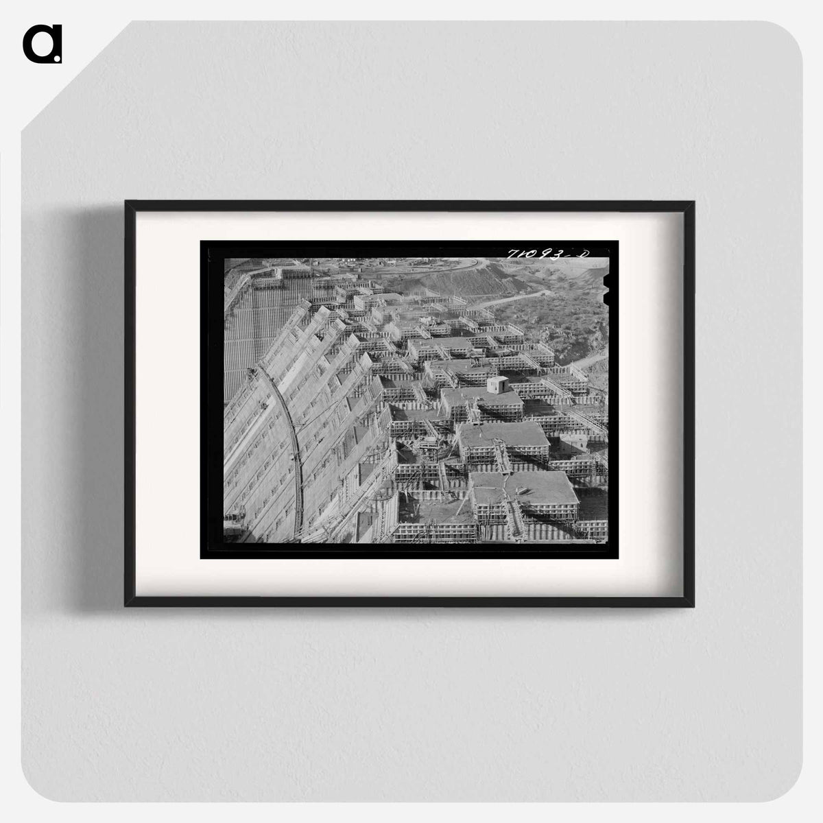 Shasta Dam Under Construction - ラッセル リー Poster. – artgraph.