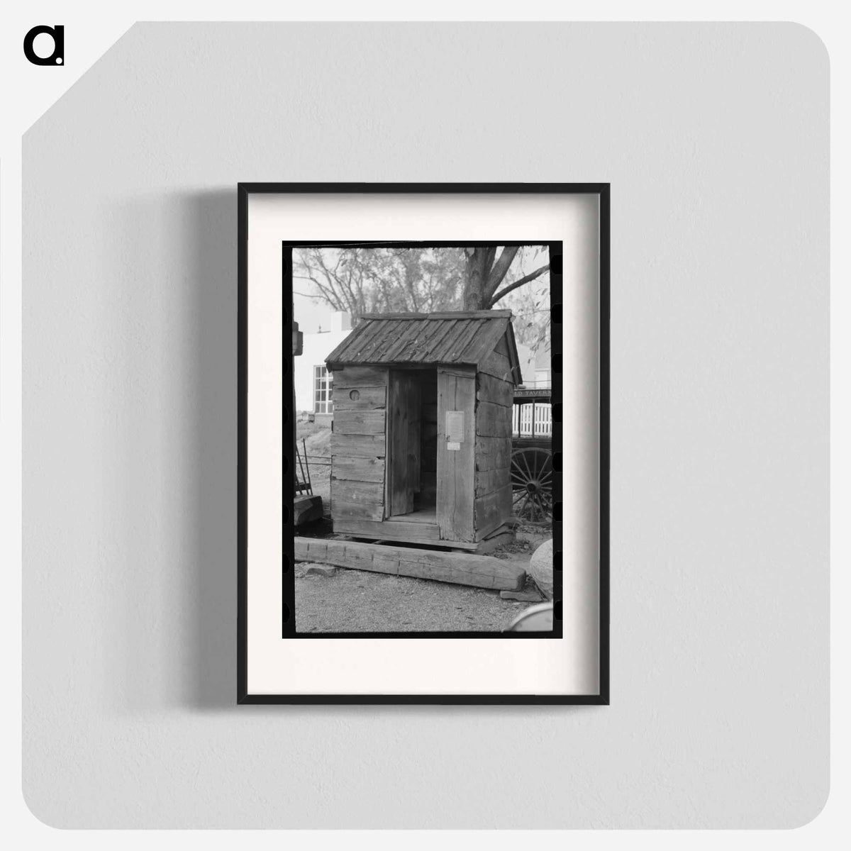 Russell Lee(ラッセル リー)のWiggins Tavern Privy - ラッセル リー Poster. - artgraph ...