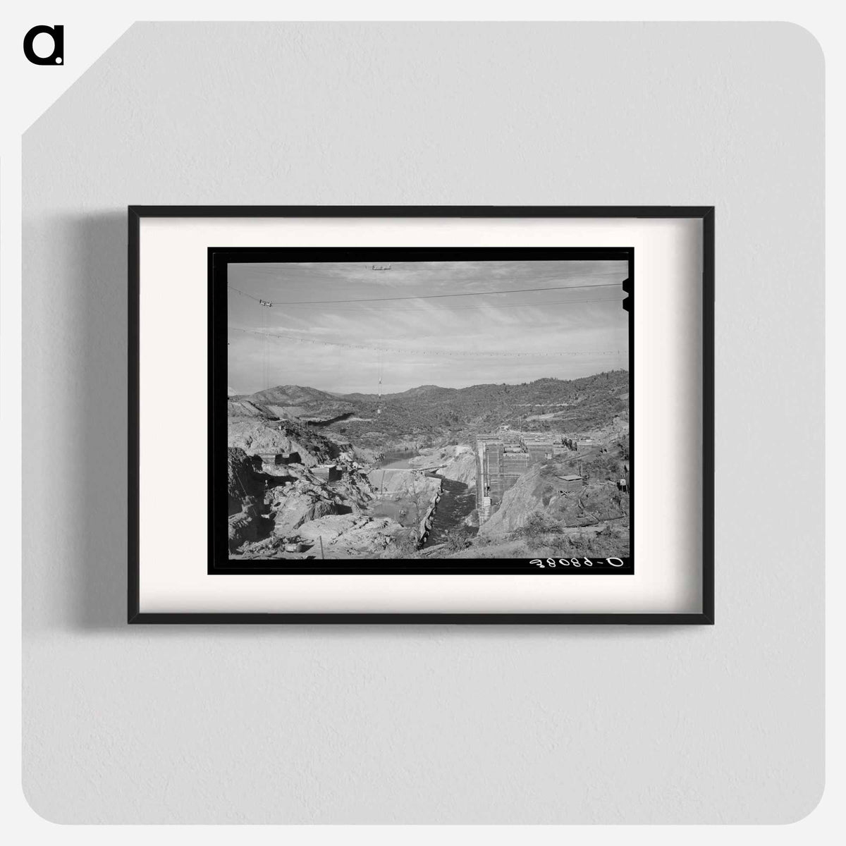 Shasta Dam Under Construction - ラッセル リー Poster. – artgraph.