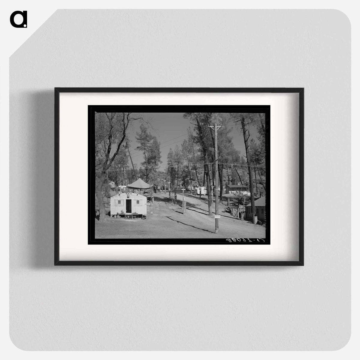 Shasta Dam Workers' Camp - ラッセル リー Poster. – artgraph.
