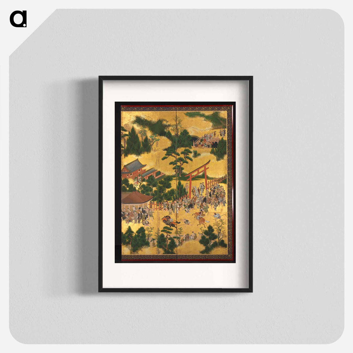 Horse Race at the Kamo Shrine - クリーブランド美術館 Poster. – artgraph.