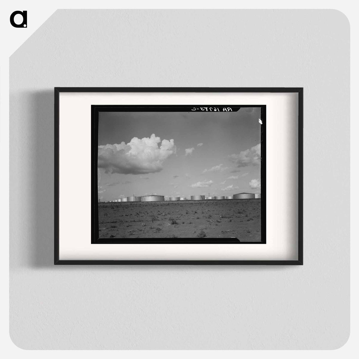 Dorothea Lange - Oil tank farm near Odessa, Texas - Dorothea Lange ...