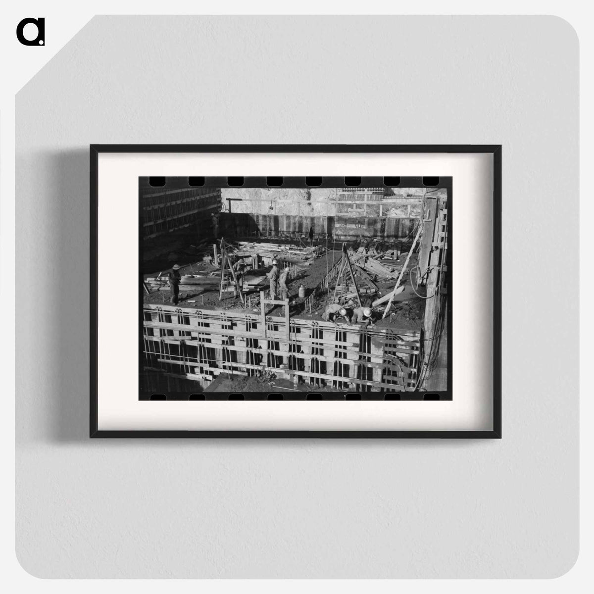 Shasta Dam Under Construction, Shasta County, California - ラッセル リー Pos ...