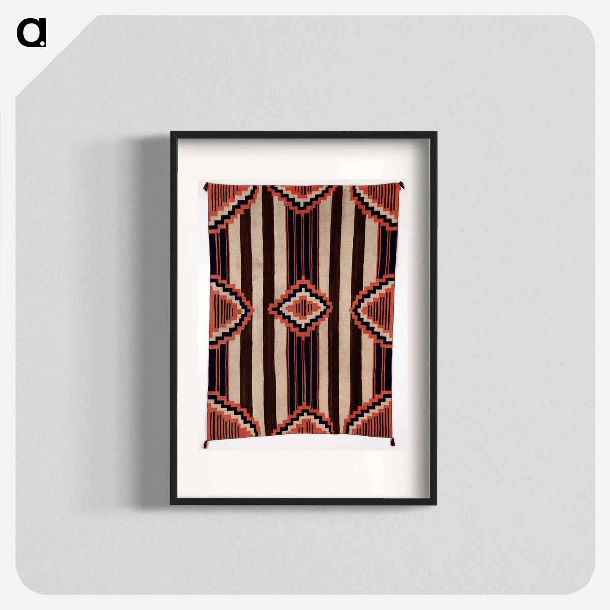 Barnes Foundation Chief Blanket or Rug - Barnes Collection Poster ...